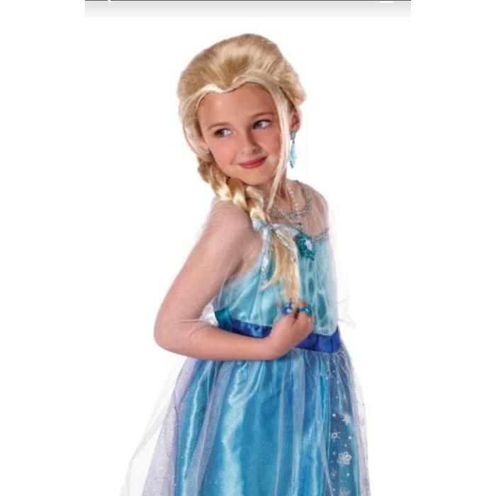 Wig/ Rambut Palsu Elsa Frozen - Aksesoris Elsa, Bayi & Anak, Mainan ...