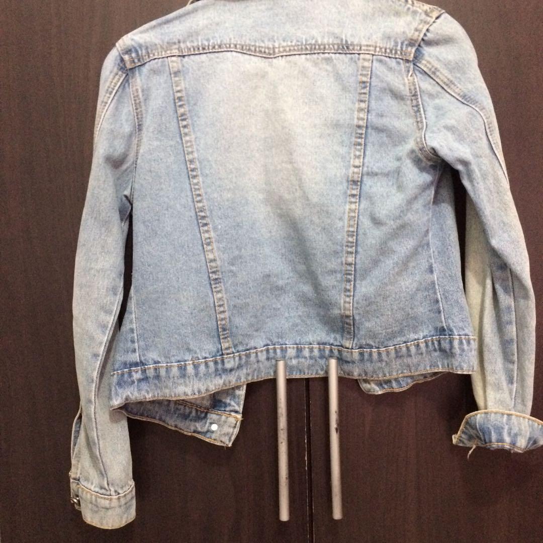 Original ZARA Basic Denim Jacket, Women's Fashion, Coats, Jackets and ...