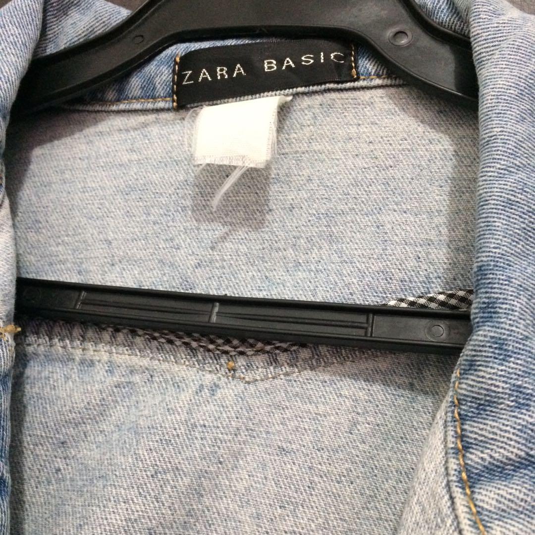 Original ZARA Basic Denim Jacket, Women's Fashion, Coats, Jackets and ...