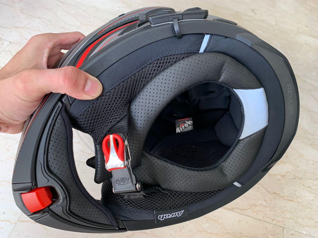 Airoh Rev 19 Modular Helmet, Motorcycles, Motorcycle Apparel on Carousell
