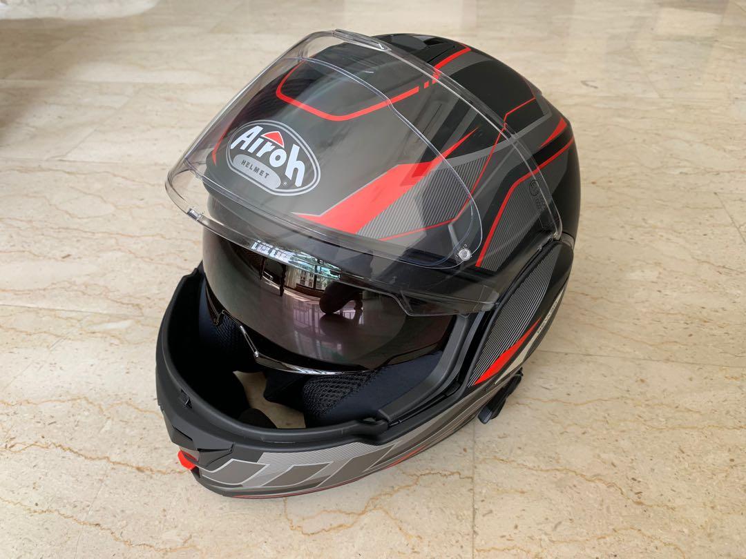 Airoh Rev 19 Modular Helmet, Motorcycles, Motorcycle Apparel on Carousell
