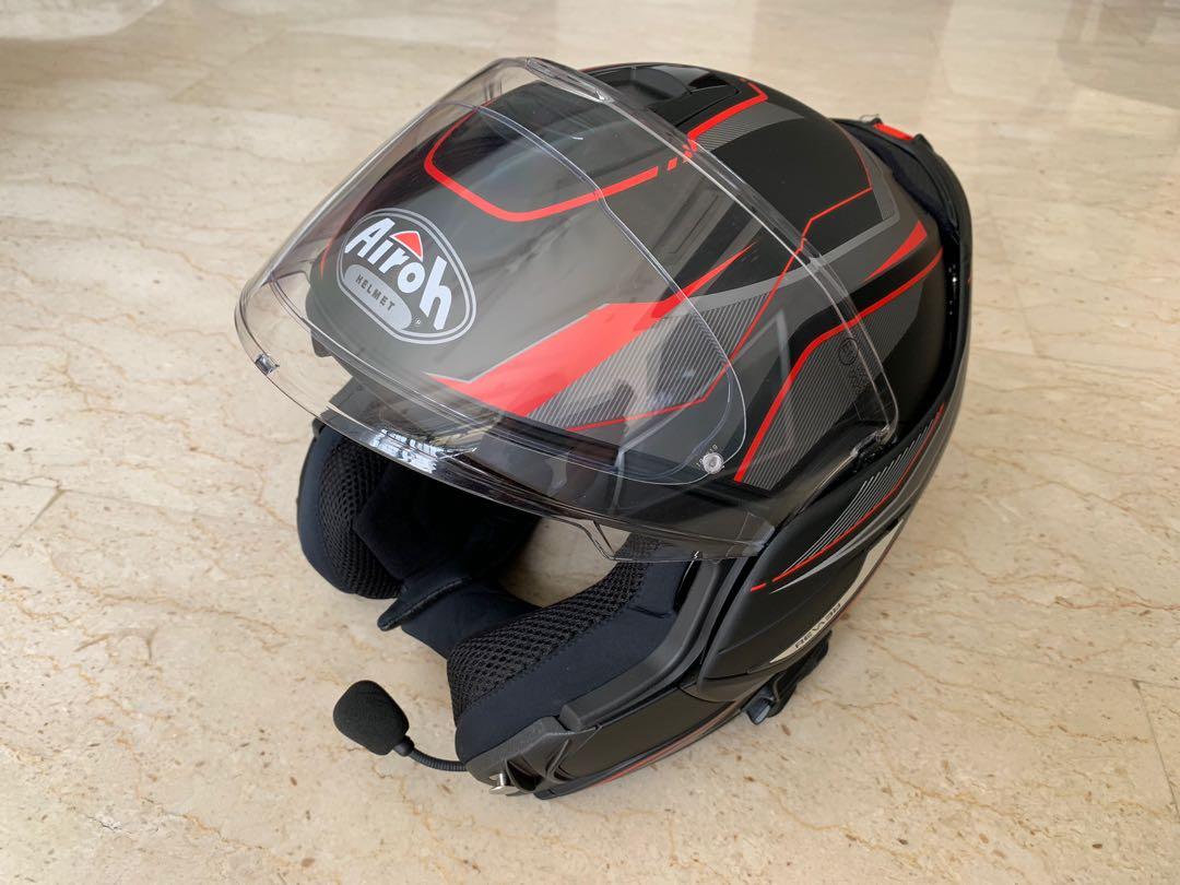 Airoh Rev 19 Modular Helmet, Motorcycles, Motorcycle Apparel on Carousell
