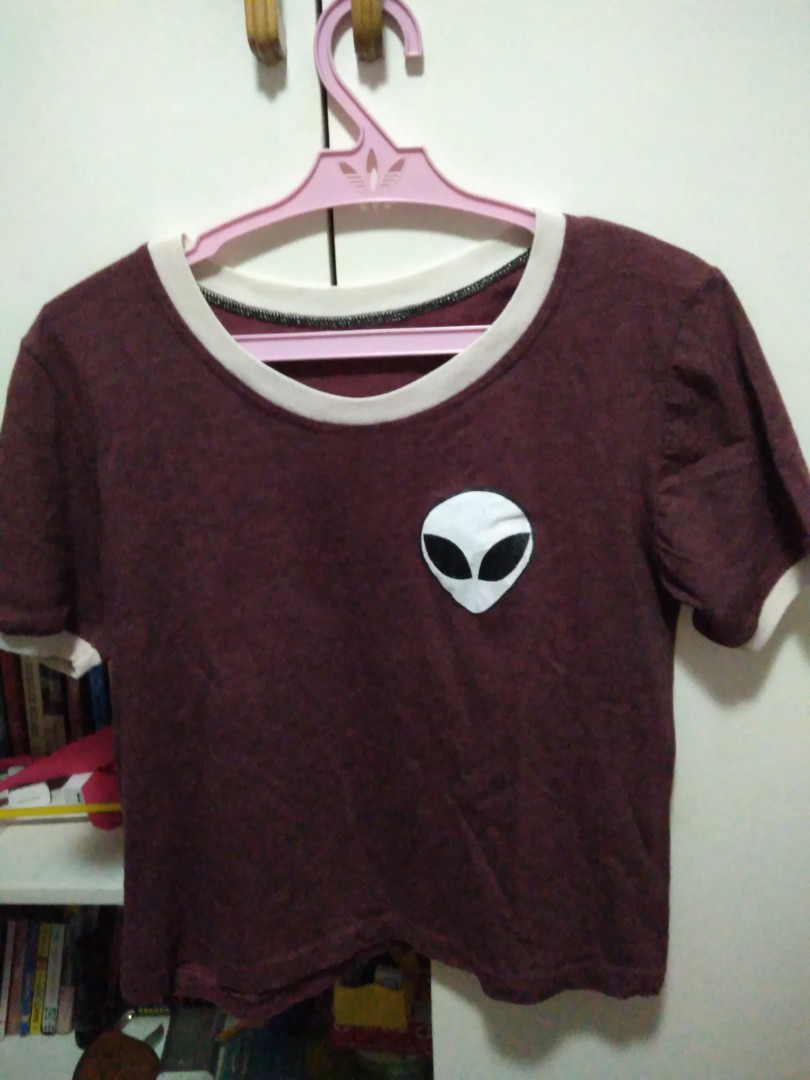 Alien top, Women's Fashion, Tops, Others Tops on Carousell