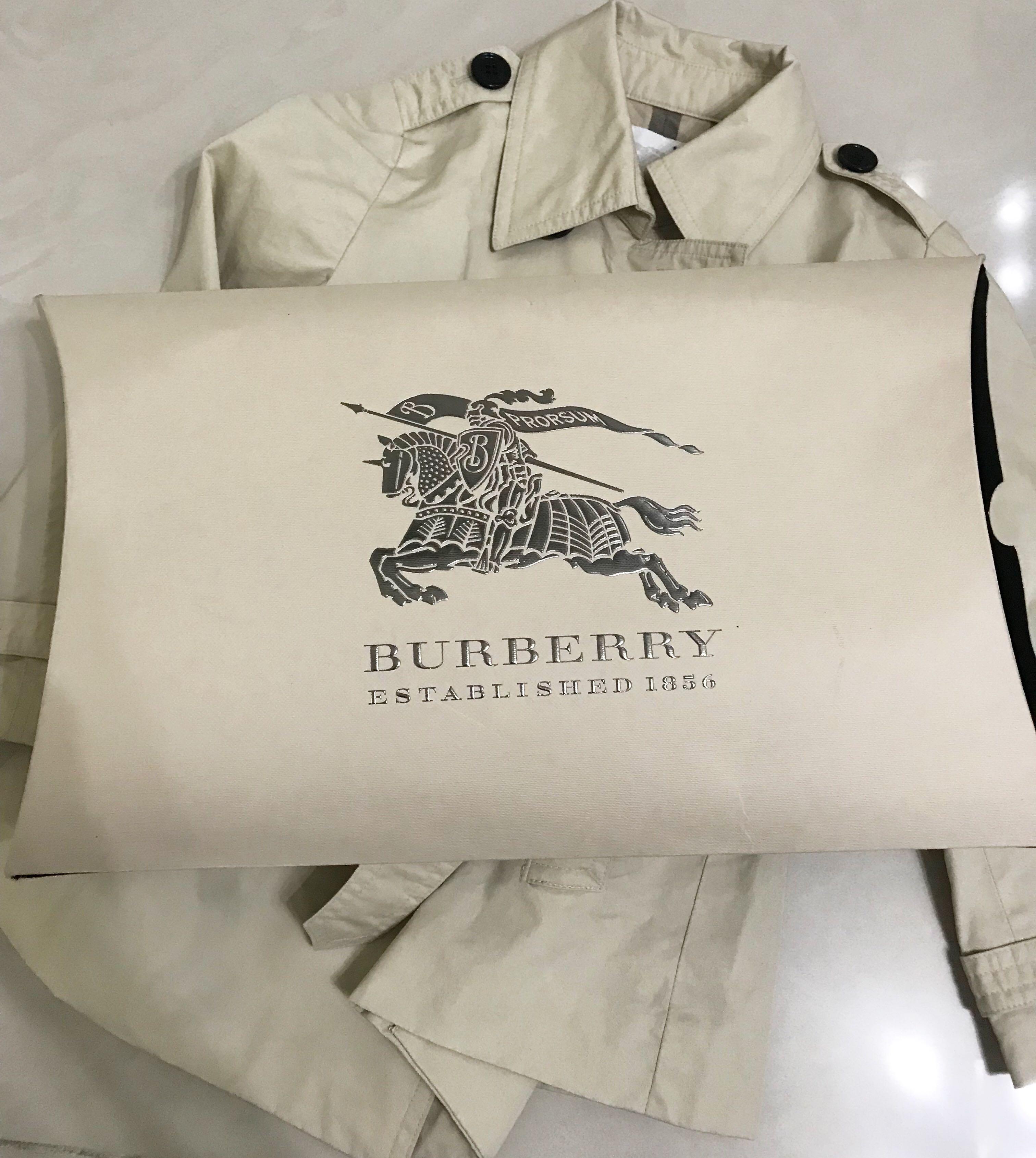 Authentic With Tag Burberry Children Trench Coat, Babies & Kids, Babies & Kids Fashion on Carousell