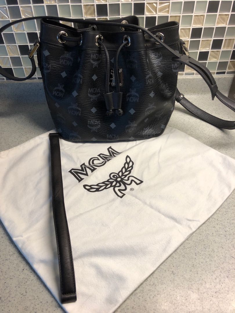 Authentic MCM Vintage Duffel Bag, Luxury, Bags & Wallets on Carousell