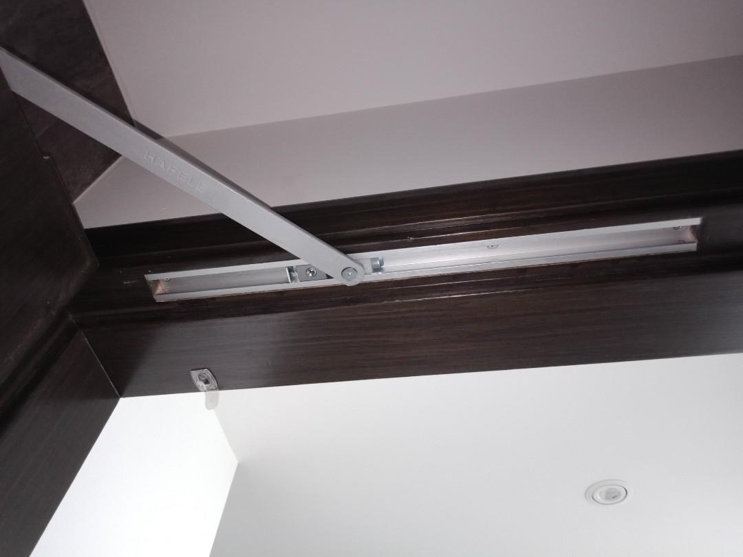 conceal type door closer system stopper function, Furniture & Home ...
