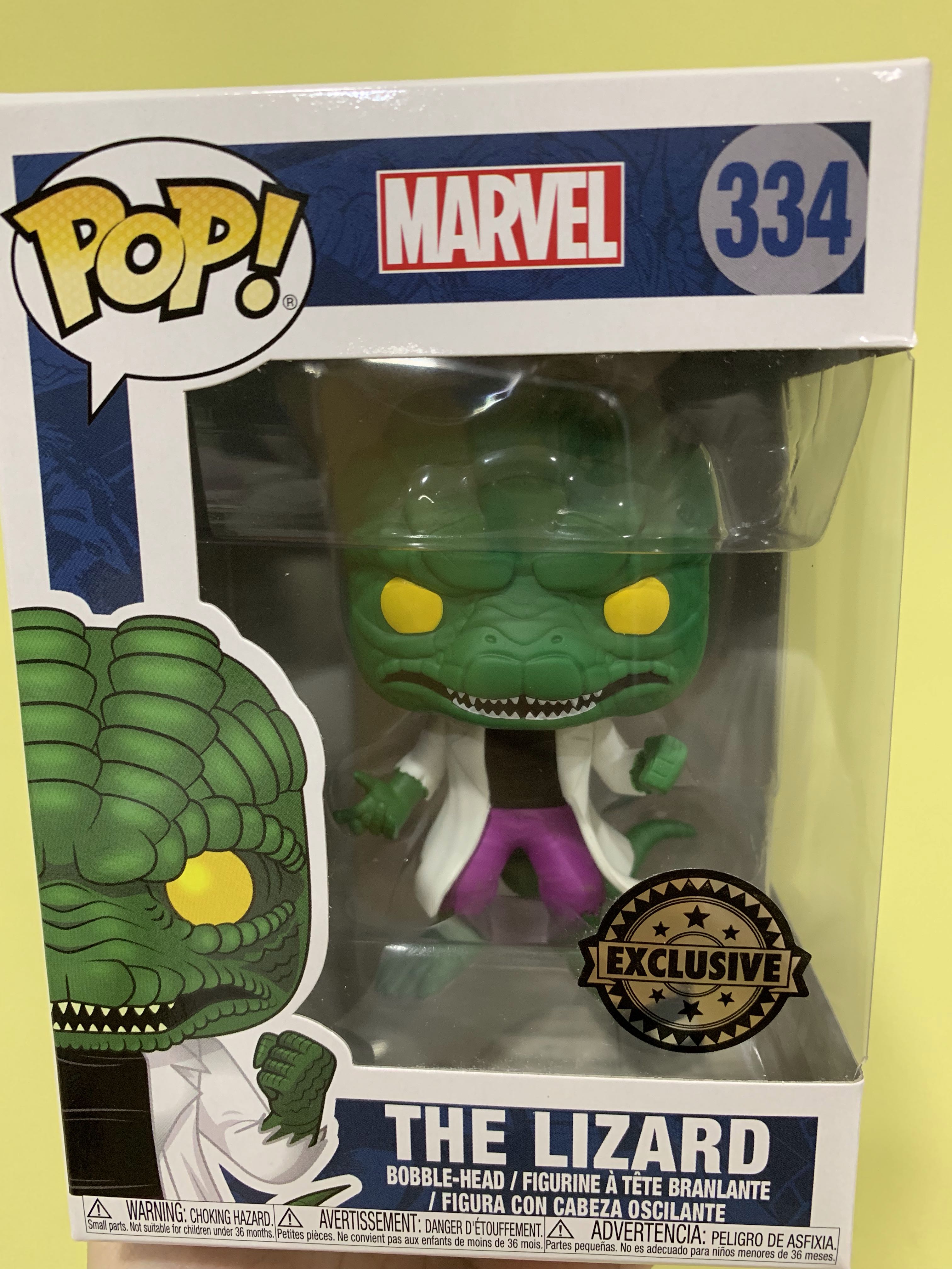 Funko Pop! The Lizard (Exclusive), Hobbies & Toys, Toys & Games on ...