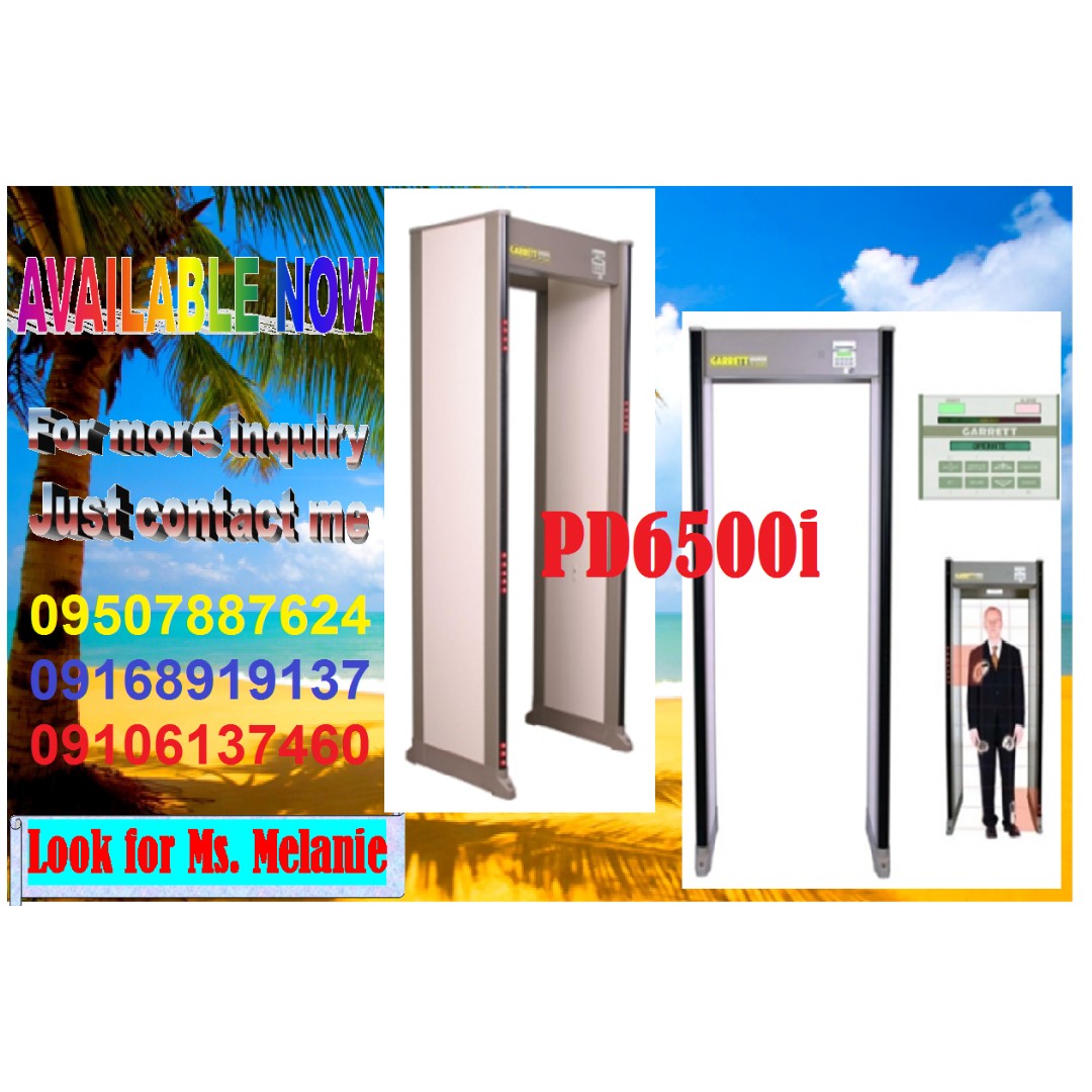 Garrett PD-6500i Walk Through Metal Detector 33 Zones ARE NOW AVAILABLE ...