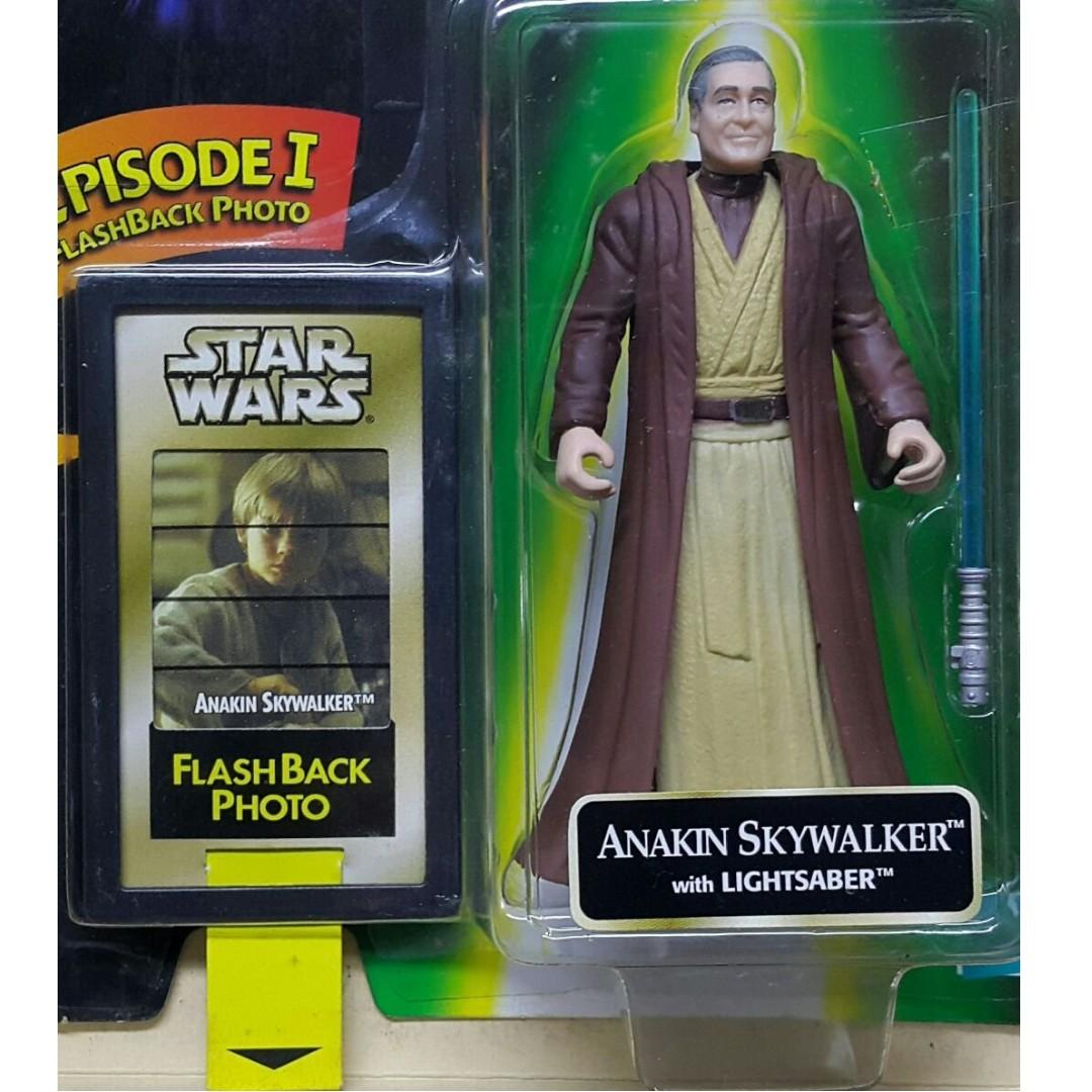 HASBRO STAR WARS POTF EP1 FLASHBACK PHOTO ANAKIN SKYWALKER W ...