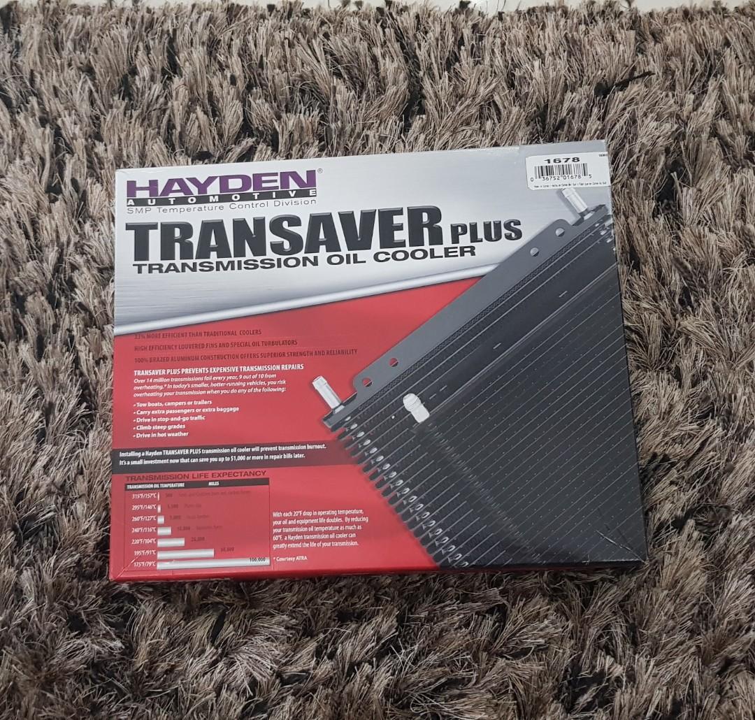 Auto Trans Oil Cooler HAYDEN 678 Automotive MOTORS Car & Truck Oil Coolers