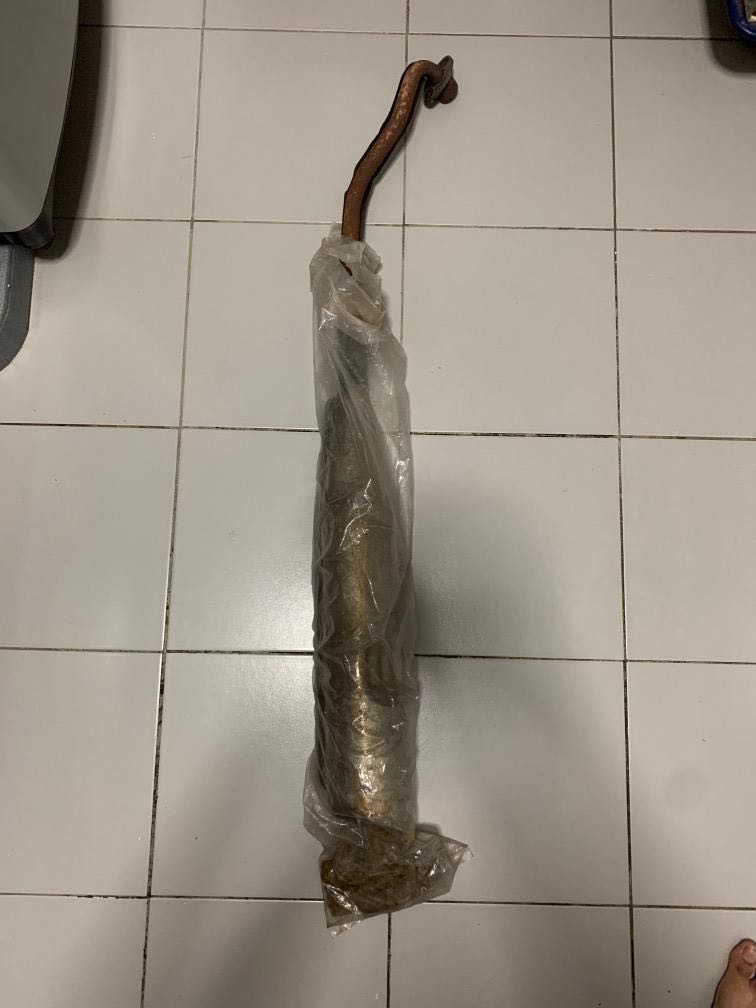 Honda wave Stock Exhaust, Motorcycles, Motorcycle Accessories on Carousell