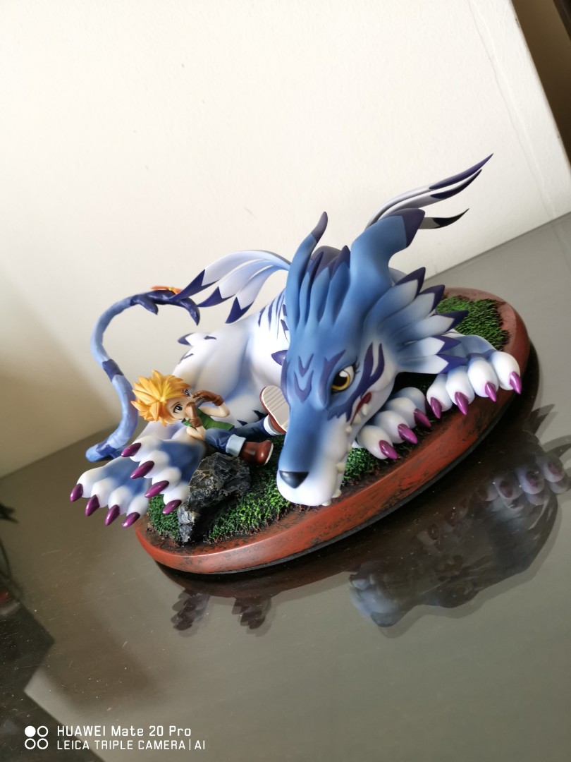 Megahouse Digimon Garurumon, Hobbies & Toys, Toys & Games on Carousell