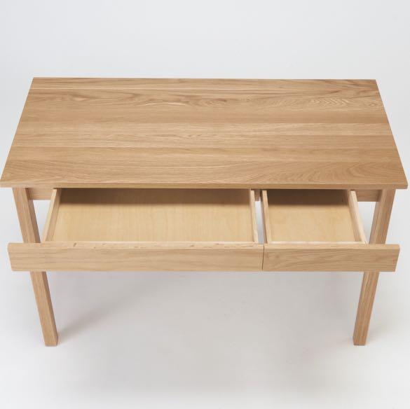 MUJI REAL OAK Study Table (With/Without Chair), Furniture & Home Living ...