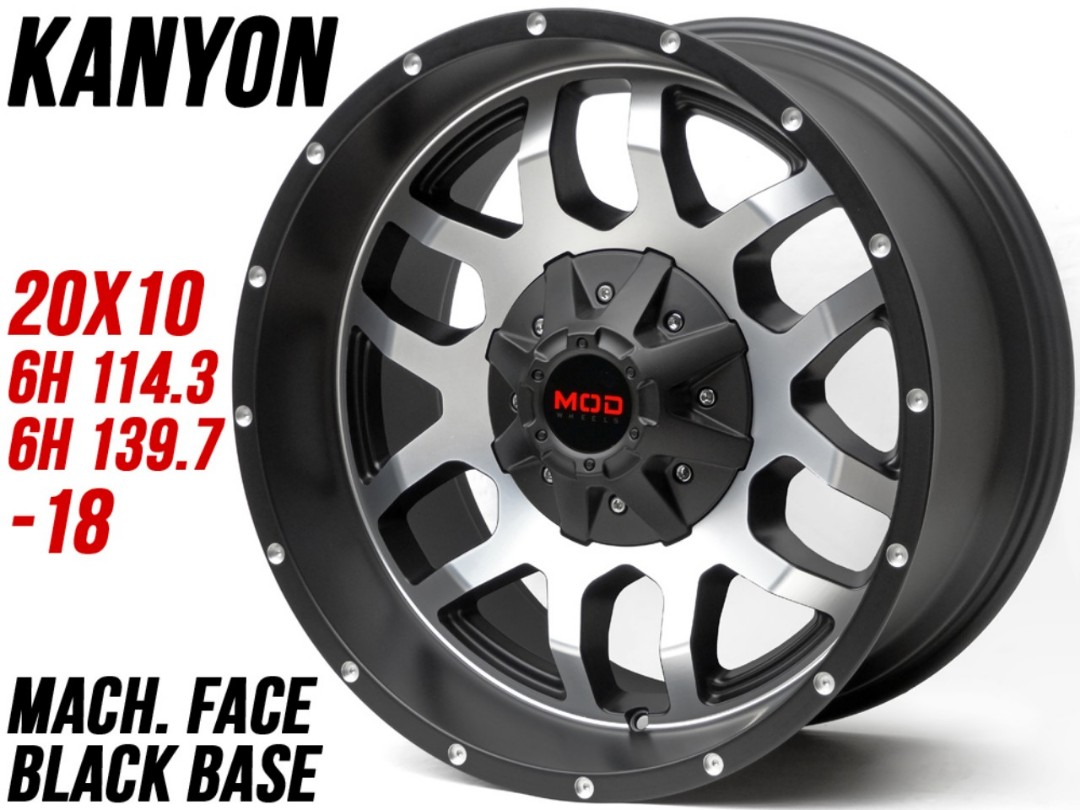 Navara Nissan NP300 Calibre d40 20'' rims Mags orig AWC opt Tires ...