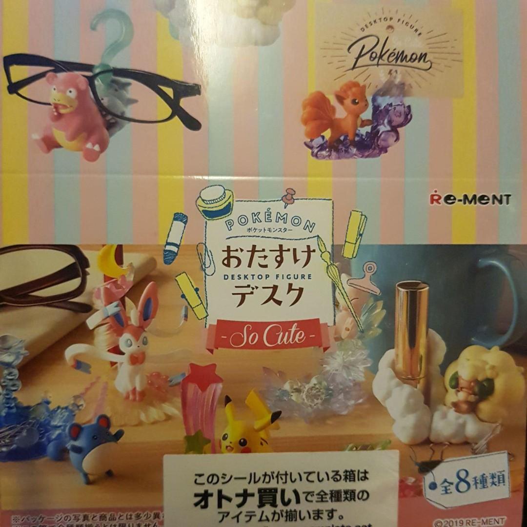 Official Pokemon Desk Figures Stationery (mew pikachu plusle minun ...