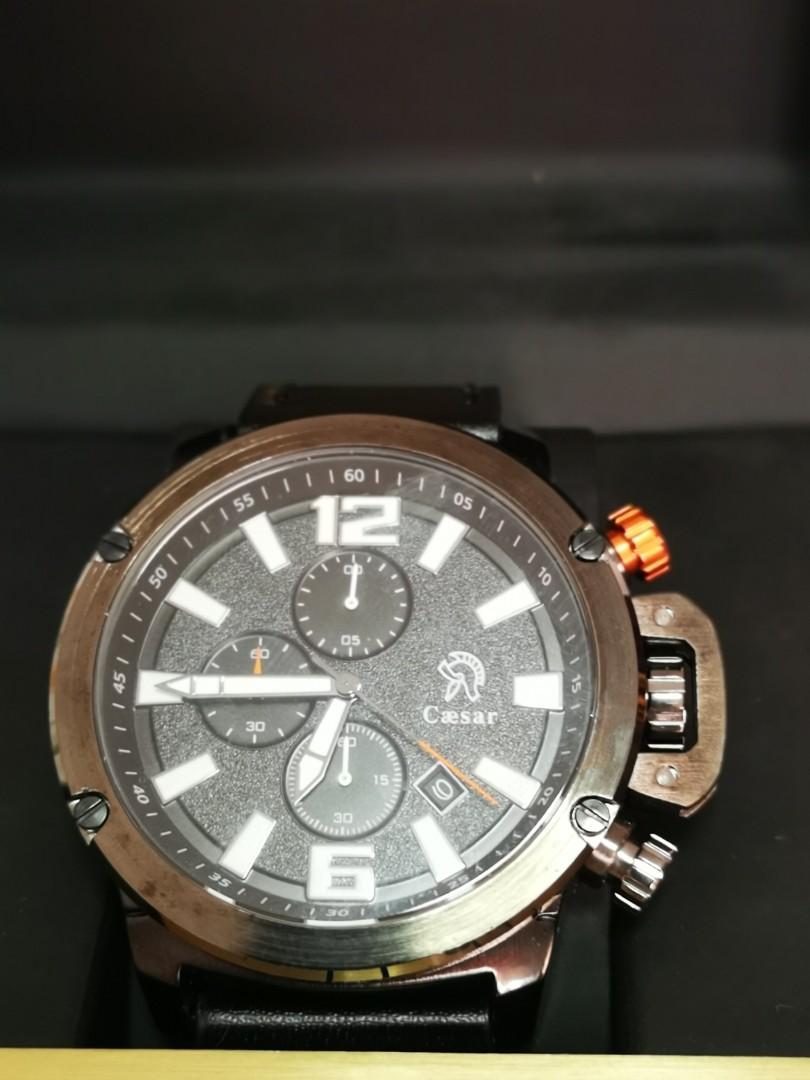 Original Caesar chronograph watch, Men's Fashion, Watches & Accessories ...