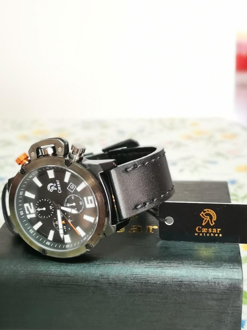 Original Caesar chronograph watch, Men's Fashion, Watches & Accessories ...