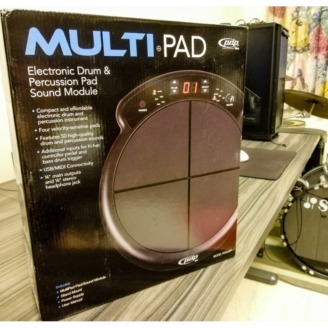 PDP Multipad Electronic Drum & Percussion Pad Sound Module, Hobbies ...