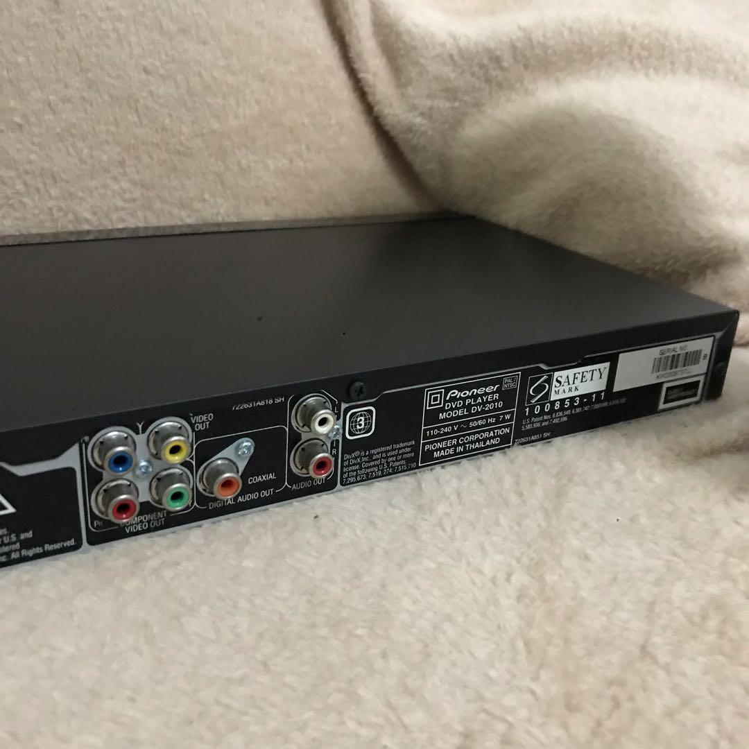 Pioneer DV-2010 DVD Player, TV & Home Appliances, TV & Entertainment ...