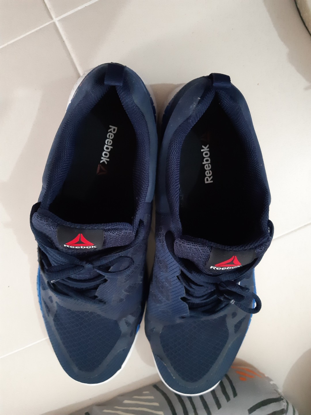 Rebok dark blue, Men's Fashion, Footwear, Dress Shoes on Carousell