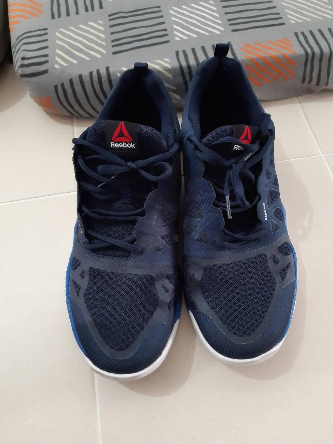 Rebok dark blue, Men's Fashion, Footwear, Dress Shoes on Carousell