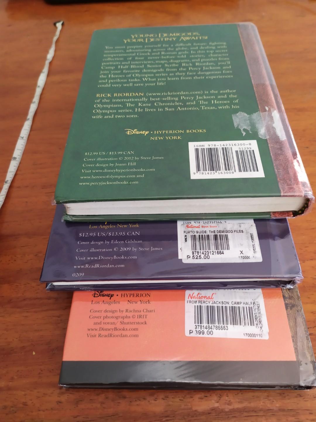 Rick Riordan Guide Books Bundle, Hobbies & Toys, Books & Magazines ...