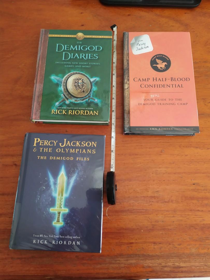Rick Riordan Guide Books Bundle, Hobbies & Toys, Books & Magazines ...