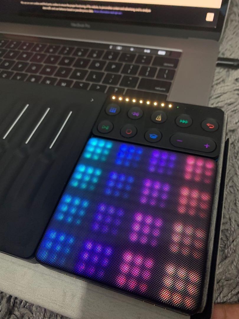 ROLI Songmaker Kit (seaboard, lightpad, loop block) MIDI controller, Hobbies & Toys, Music ...