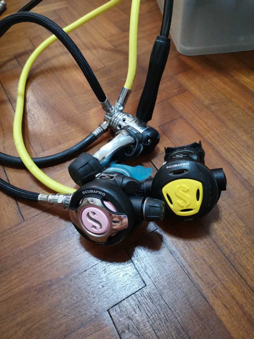 Scubapro regulator set MK25 + S600, Sports Equipment, Sports & Games ...