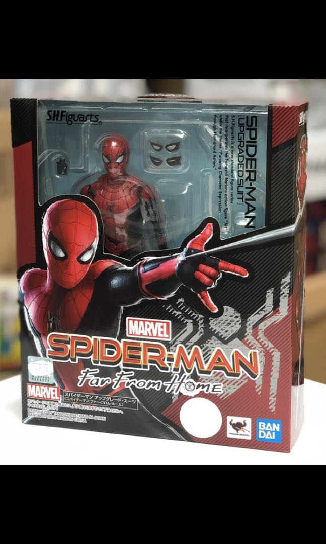 SHF Spider man upgrade suit, 玩具 & 遊戲類, 玩具 on Carousell