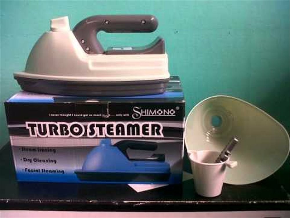 Brand New Shimono Turbo Steamer, TV & Home Appliances, Irons & Steamers ...