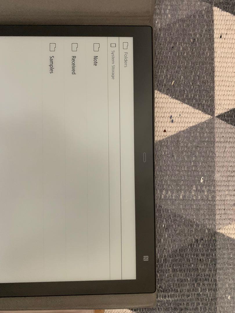 Sony Digital Paper DPT RP1 Black 13.3’ 幾乎全新 見圖, 音響器材, 可攜式音響設備 on Carousell