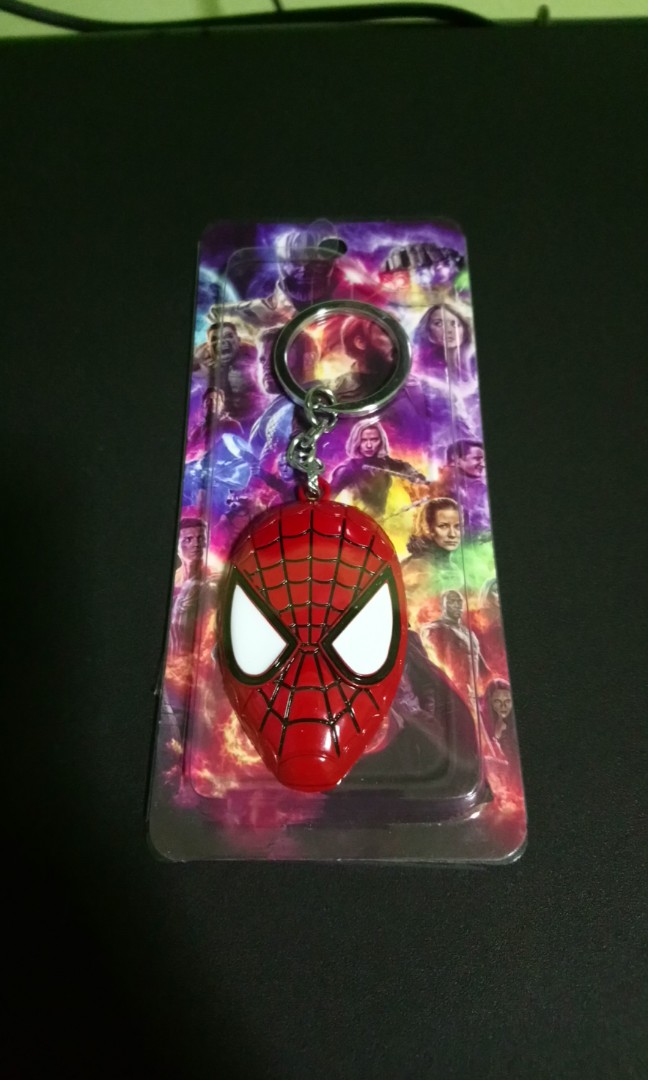 Spider Man Keychain Marvel Avengers Infinity War Endgame, Hobbies ...