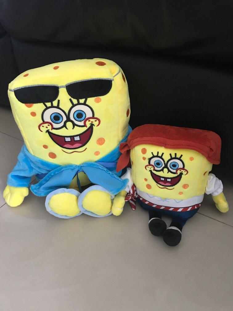 Spongebox square pants plush, Hobbies & Toys, Toys & Games on Carousell