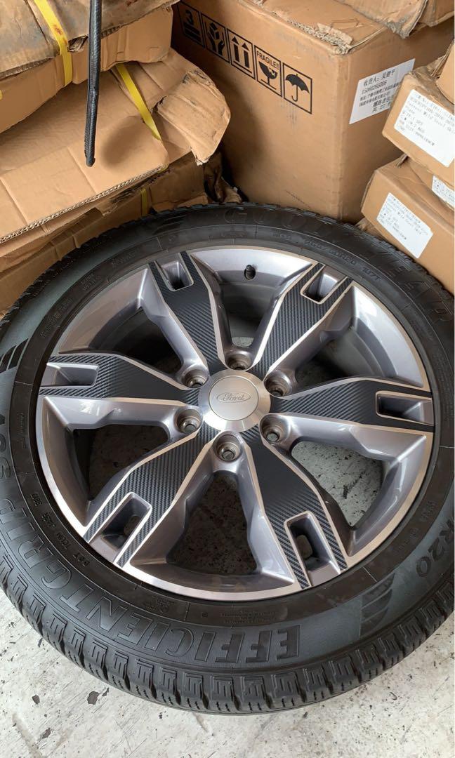 Stock Mags with Tires of Ford EVEREST TITANIUM, Car Parts & Accessories ...