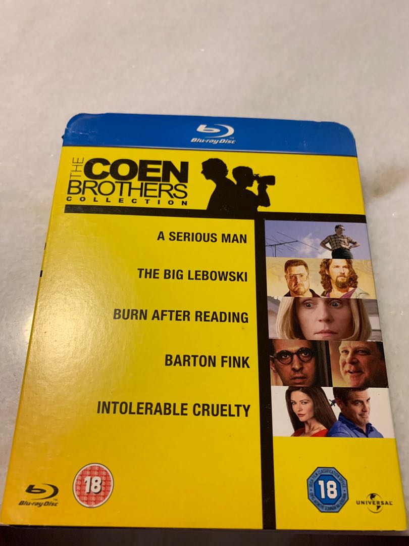 the Coen Brothers Collection (5 Blu Ray Movies), Hobbies & Toys, Music & Media, CDs & DVDs on ...