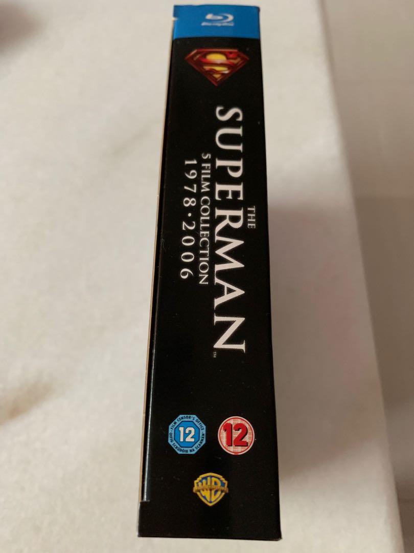 The Superman 5 Film Collection (Blu Ray), Hobbies & Toys, Music & Media ...