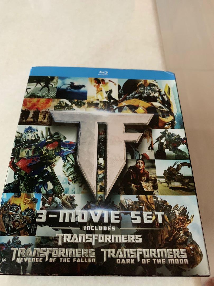 Transformers Collection (3 Blu Ray Movies), Hobbies & Toys, Music ...