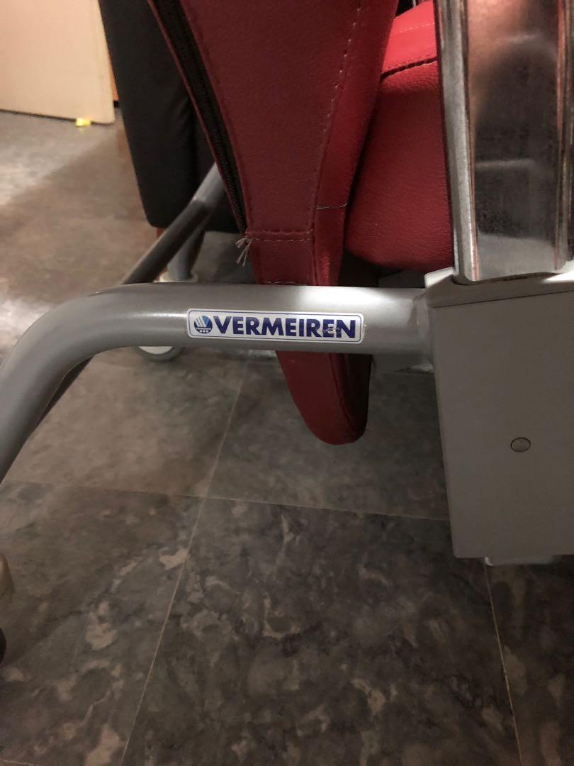Vermeiren Rehabilitation Chair with Wheels, Health & Nutrition ...