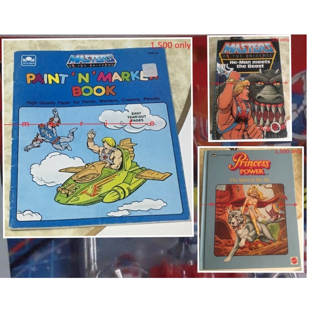 vintage comics books motu heman shera, Hobbies & Toys, Books ...