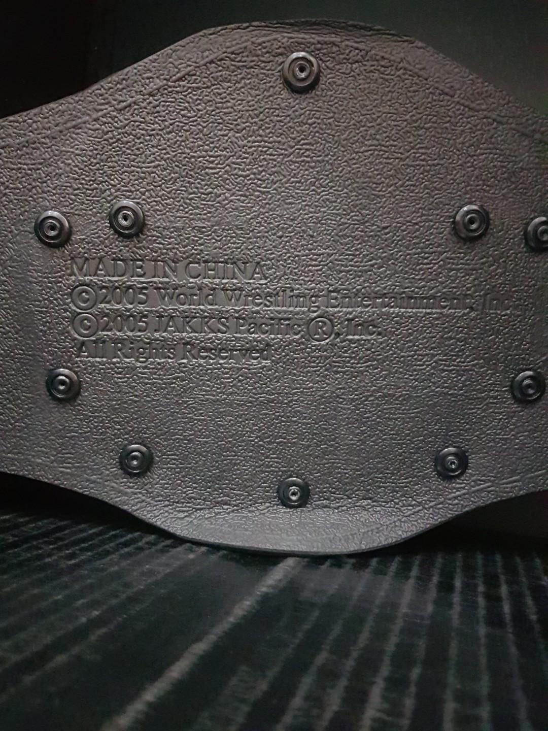 WWE WWF JAKKS US SPINNER CHAMPIONSHIP KIDS BELT, Hobbies & Toys, Toys ...