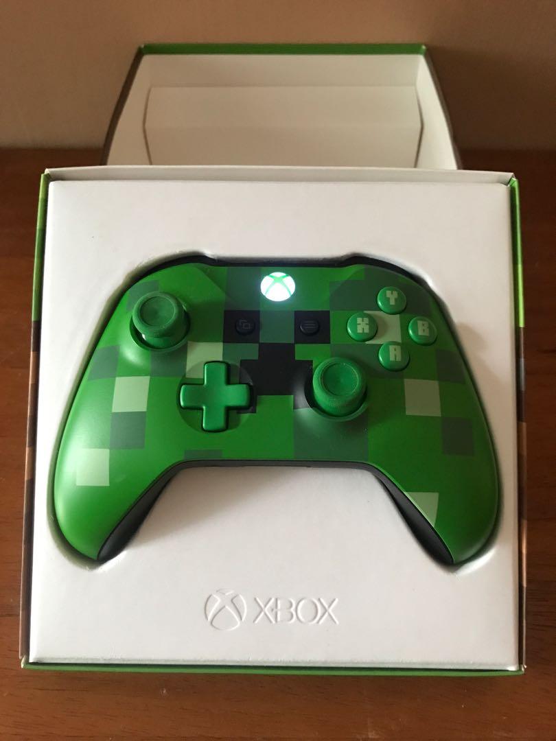 Xbox Wireless Controller (Minecraft Creeper), Video Gaming, Gaming ...