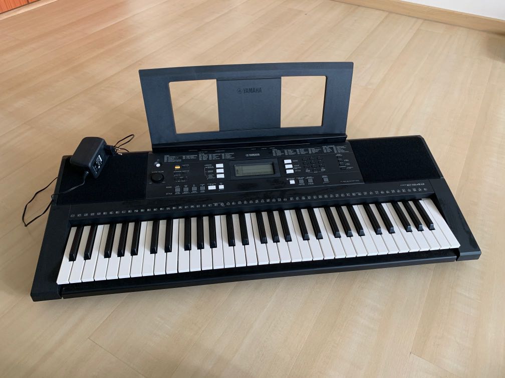Yamaha Keyboard PSR-E343, Hobbies & Toys, Music & Media, Musical ...