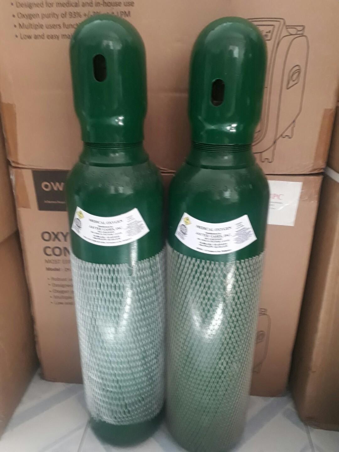 10 lbs Medical oxygen tank RENT, Beauty & Personal Care, Face, Face ...