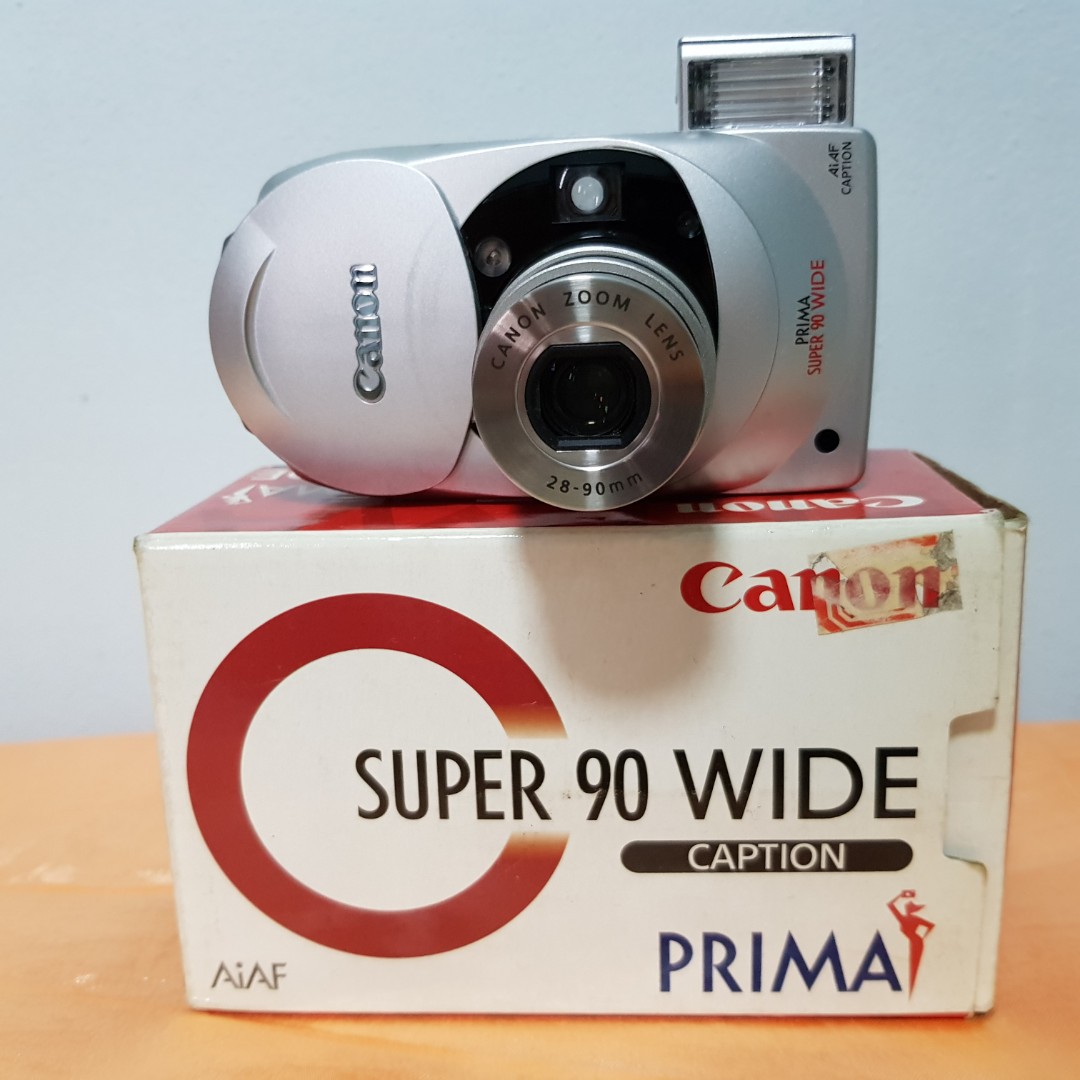 CANON Prima super 90 wide, Photography, Cameras on Carousell