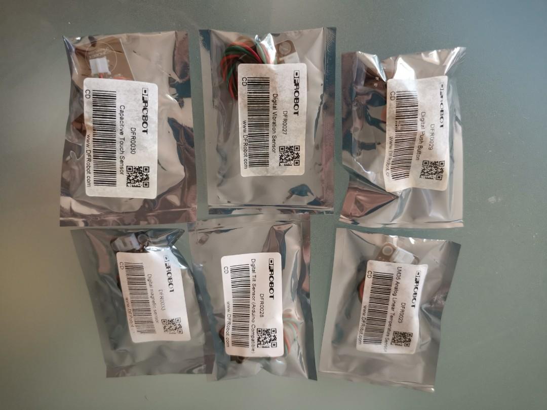 DFRobot sensor set (6 sensors set), Health & Nutrition, Health Monitors ...