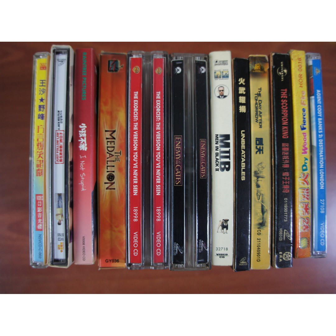 DVD/VCD - Bundle (Please Read Description for Titles), Hobbies & Toys ...