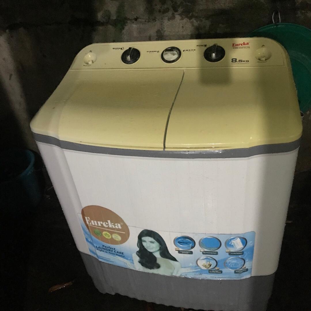 Eureka 8.5kg twin tub washing machine, TV & Home Appliances, Washing ...