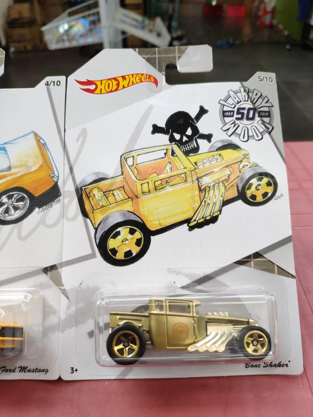 Hot Wheels Larry Wood Series Complete Set of 10 Cards, Hobbies & Toys ...