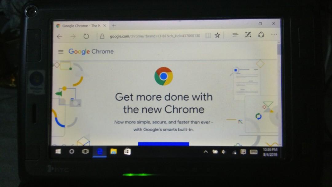 HTC Shift X9500 Win10 UMPC SSD + WM6 Mobile Phone / Tablet 2 in 1 ...